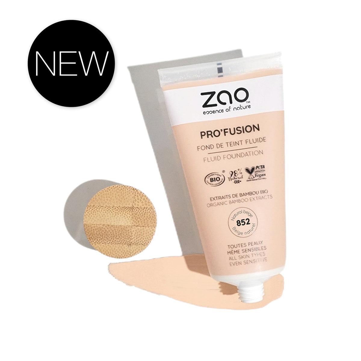 Zao 完美融合有機護膚粉底液 Pro'Fusion Fluid Foundation – Lollipop Garden Hong Kong